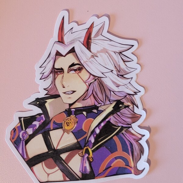 Arataki Itto Sticker - Etsy