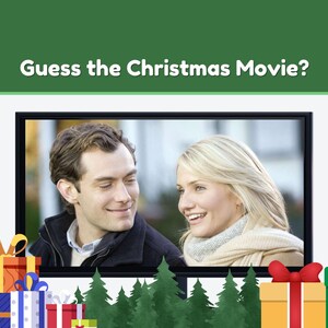 Christmas Movie Picture Quiz: Printable Holiday Game (PDF) - Etsy