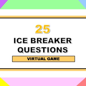 Getting to Know You Icebreaker Game: Virtual Team Building (powerpoint ...