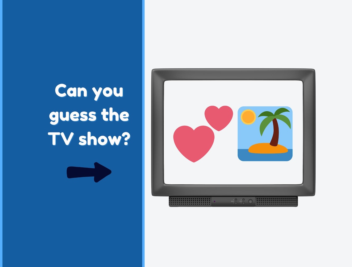 Printable TV Shows Emoji Quiz, Emoji Pictionary Game, Trivia Quiz Night ...