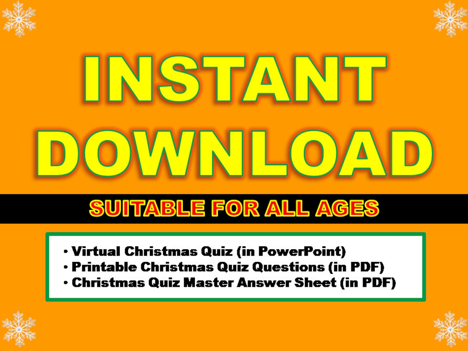 Virtual Christmas Quiz, Holiday Party Games, Icebreakers, Fun Family ...