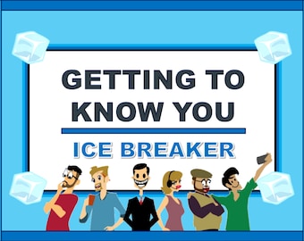Virtual Ice Breaker Game getting to Know You - Etsy