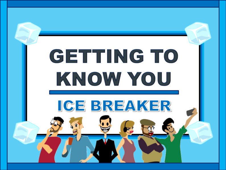 Getting to Know You Icebreaker Game: Virtual Team Building (powerpoint ...