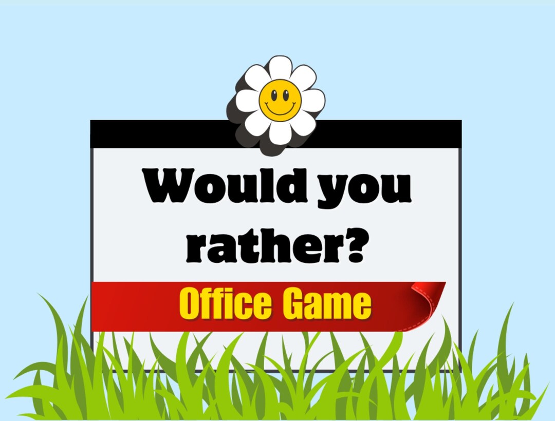 Would You Rather Office Game, Virtual Icebreaker Game, Team Building ...