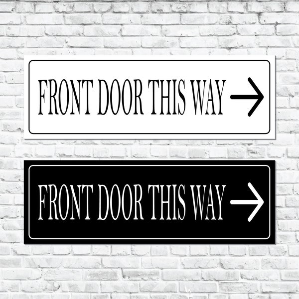 Arrow Signs - Etsy