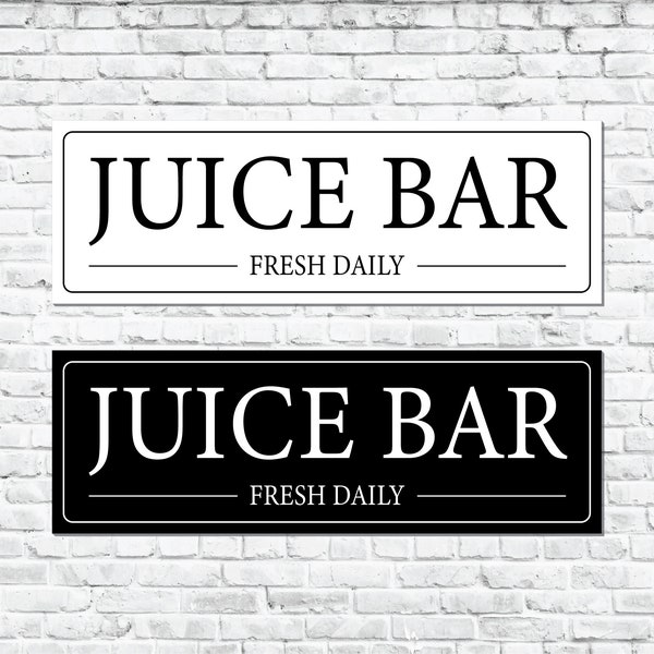 Juice Bar - Etsy
