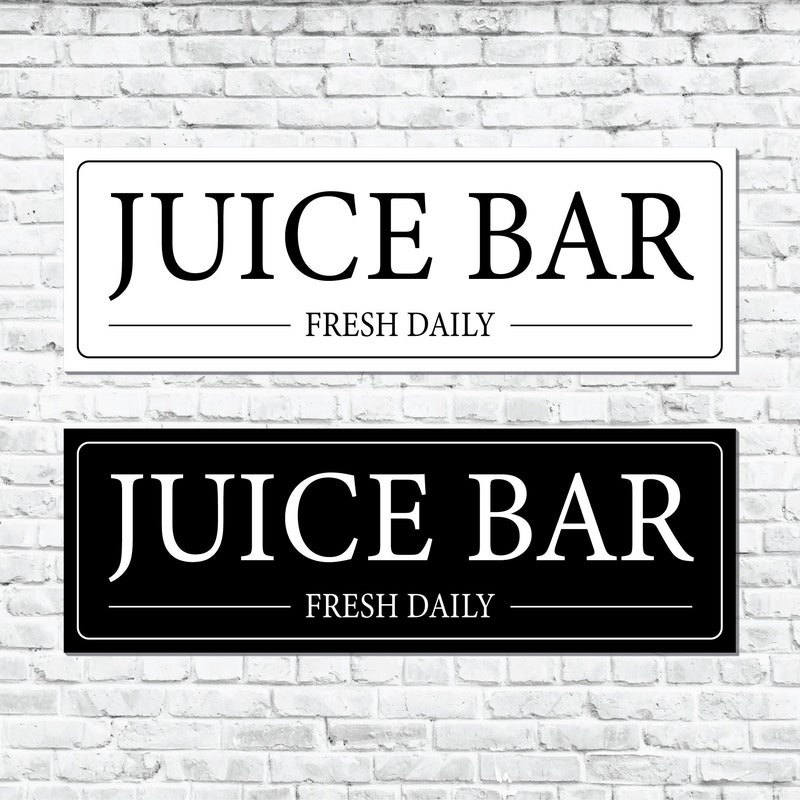 Juice Bar - Etsy
