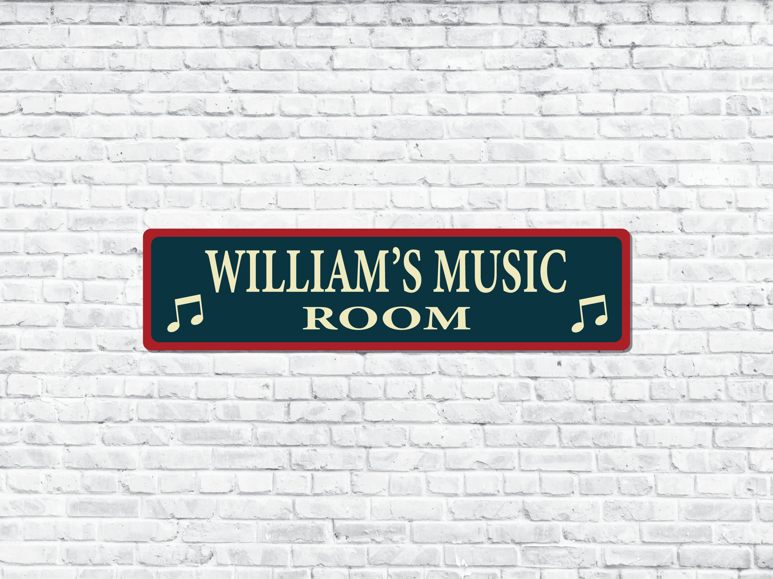 Personalised Music Room Sign Custom Music Sign Music Lover | Etsy