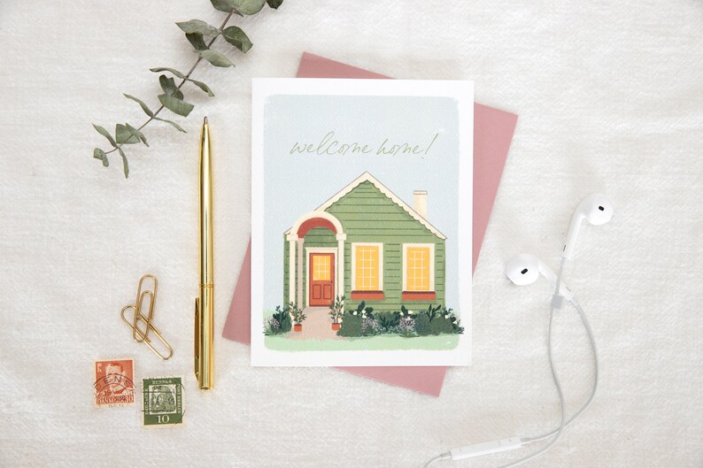 INSTANT DOWNLOAD Welcome Home Welcome Home Card DIY New Home Card ...