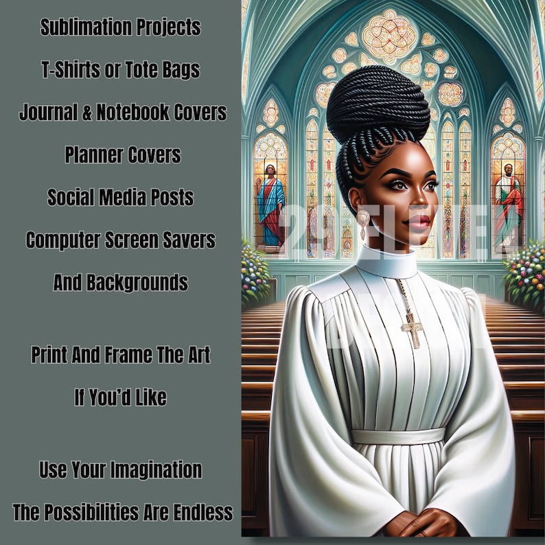 Women of Faith Digital PNG Download BUNDLE - 5 High Resolution ...