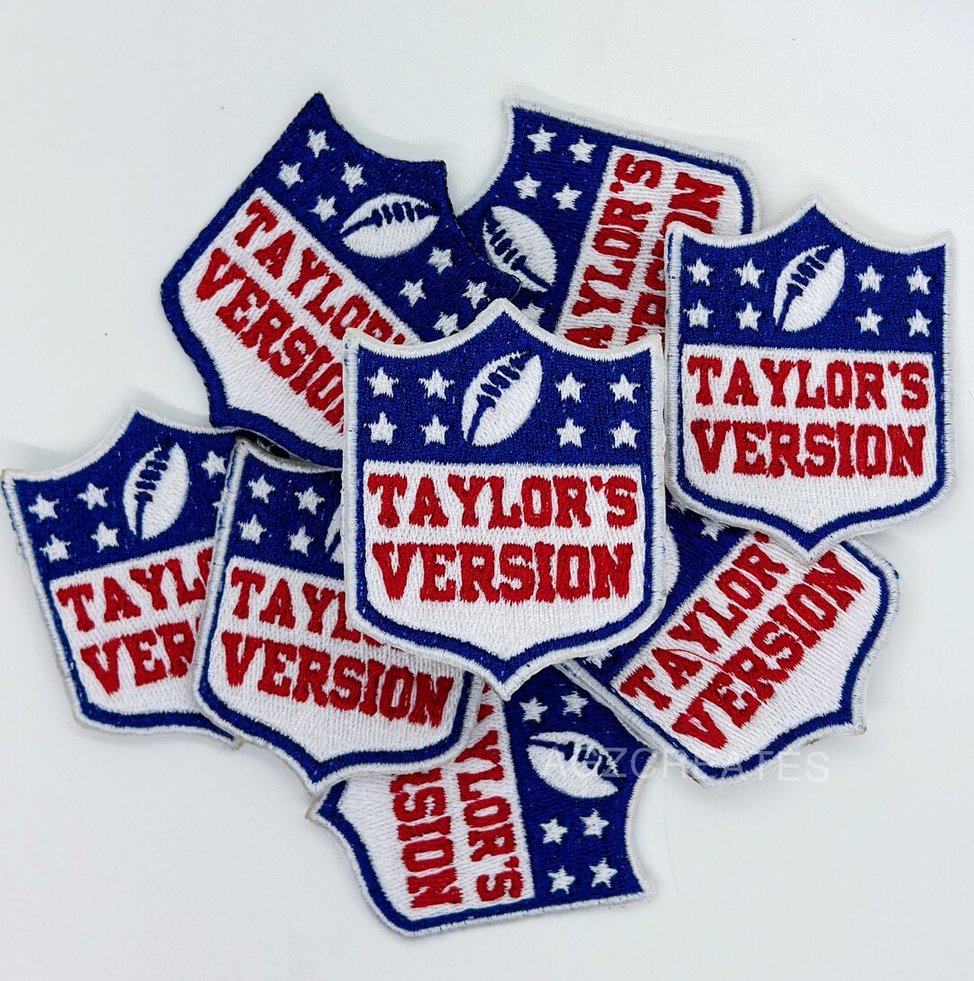 Taylor Swift Patch Iron-on Taylor Swift Patch NFL Taylors - Etsy