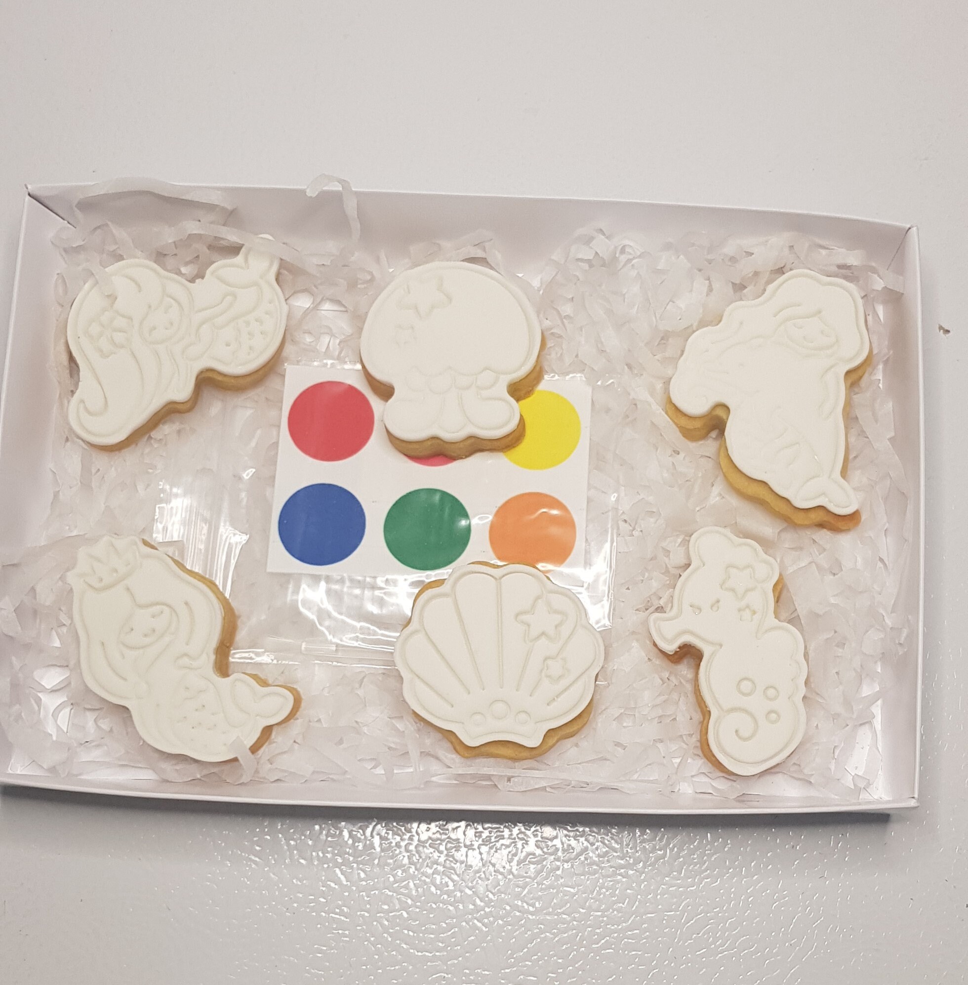 Paint Your Own (PYO) Shortbread Biscuits-pyo Cookies-fondant Unicorn ...