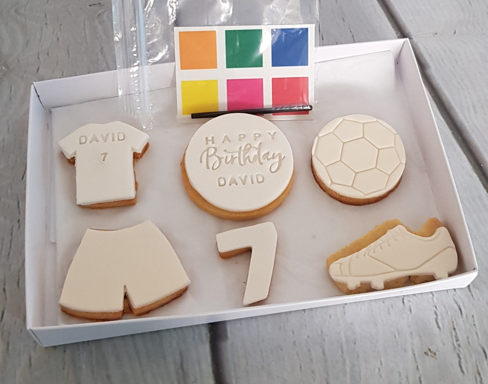 Paint Your Own (PYO) Shortbread Biscuits-pyo Cookies-fondant Unicorn ...
