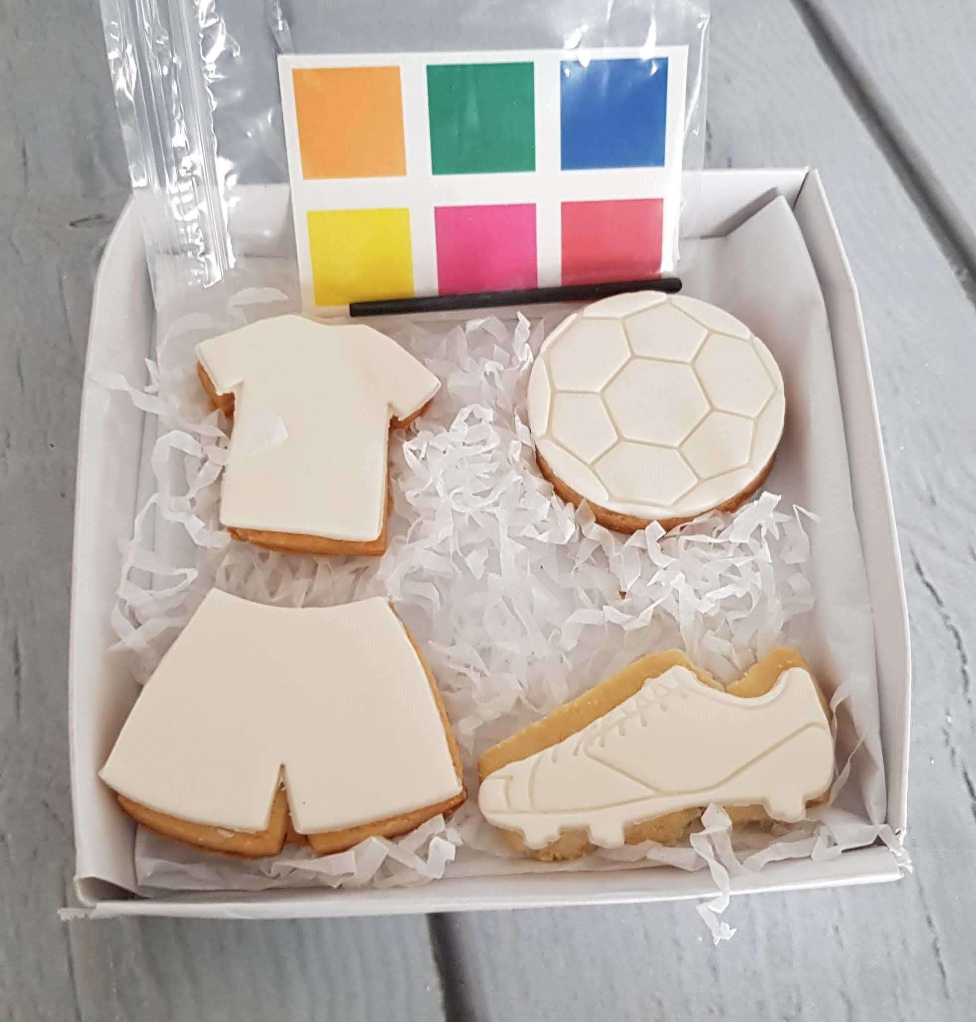 Paint Your Own (PYO) Shortbread Biscuits-pyo Cookies-fondant Unicorn ...