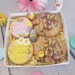Personalized Easter Shortbread Biscuits Treat Box-chocolate Egg Cookies ...