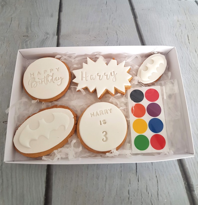 Paint Your Own (PYO) Shortbread Biscuits-pyo Cookies-fondant Unicorn ...