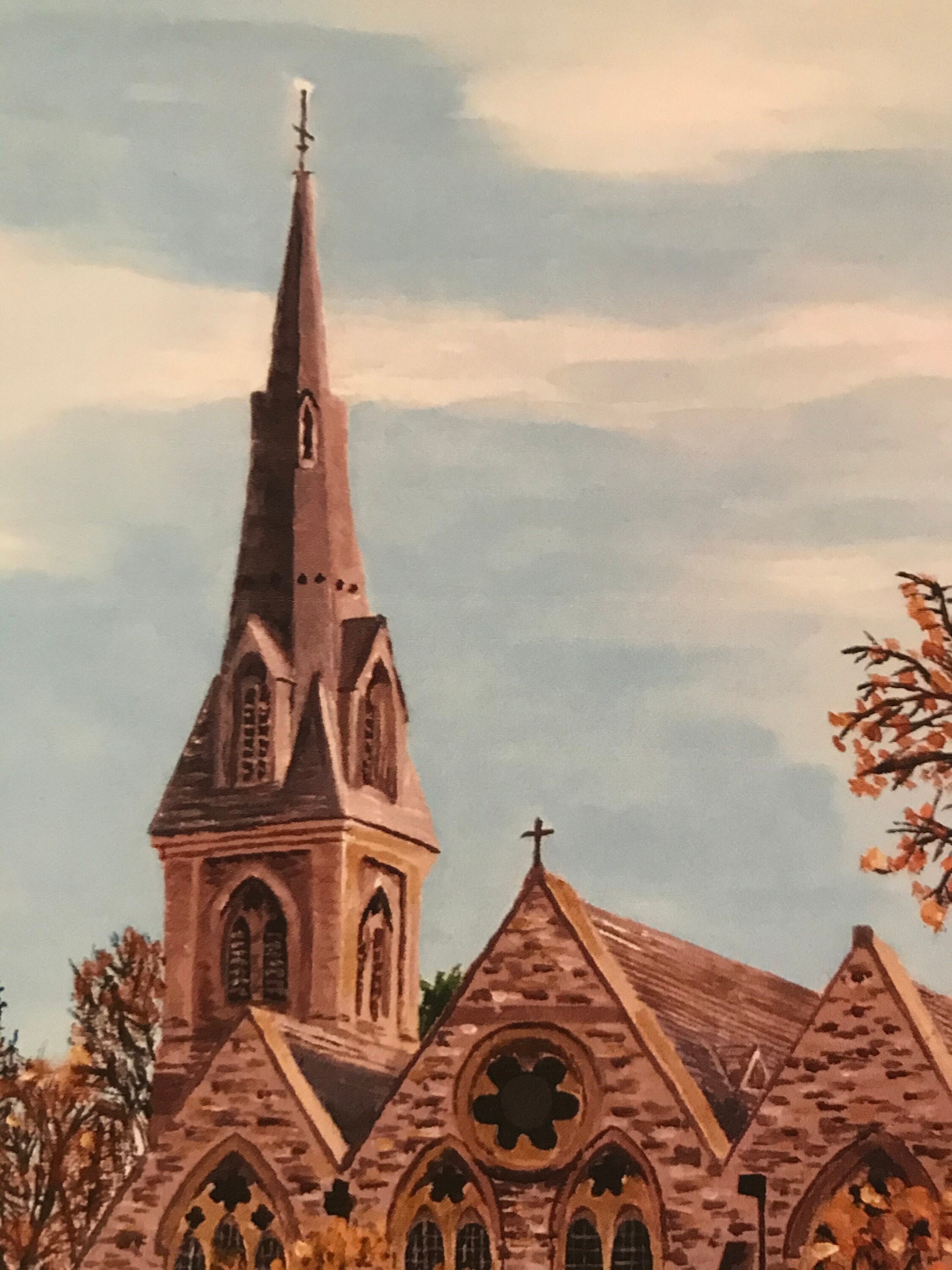 Christ Church, Wanstead - Art Print - Etsy UK