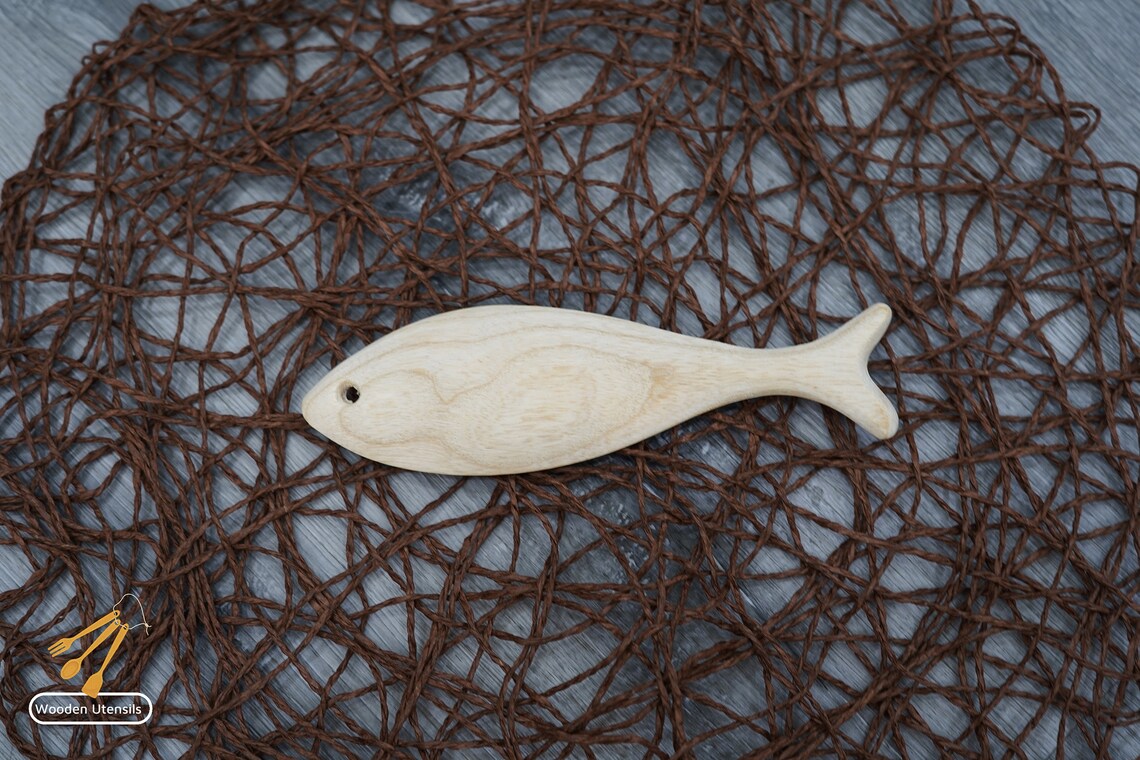 Set of 10 Wooden Fish of All Sizes Handmade Wooden Fish - Etsy