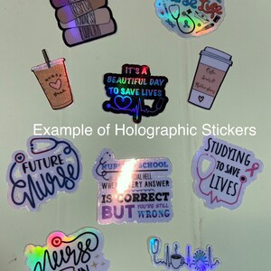 OR Nurse Sticker Pack | Operating Room Nursing | Scrub Life | Tachy ...