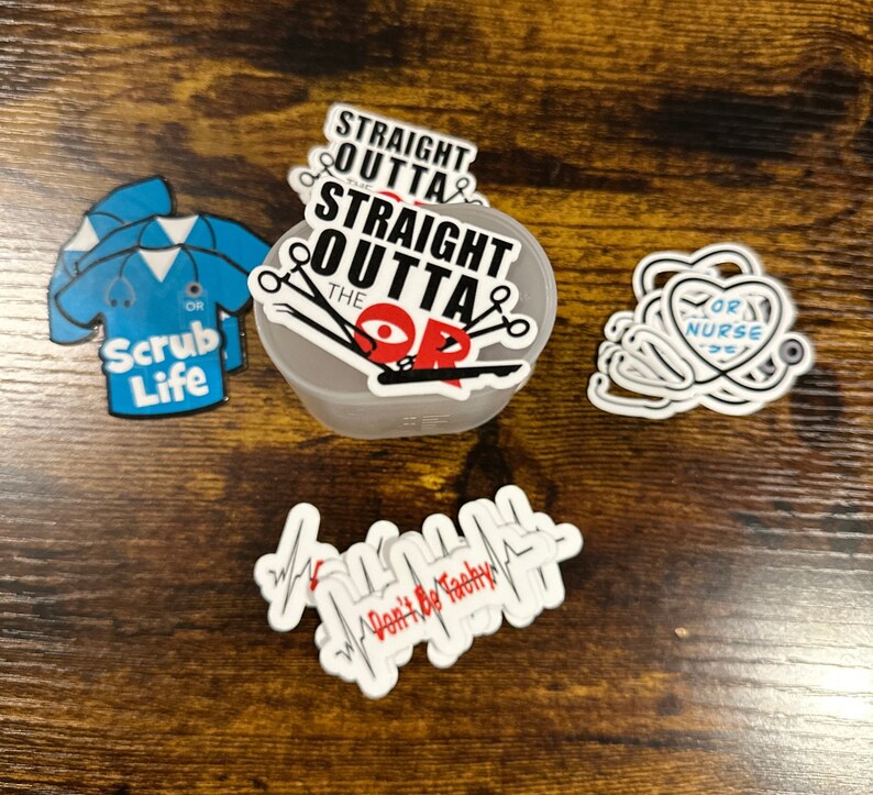 OR Nurse Sticker Pack Operating Room Nursing Scrub Life - Etsy