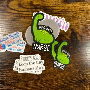 Peds Nurse Sticker Pack | Pediatrics Nursing | Babies Tiny Humans ...