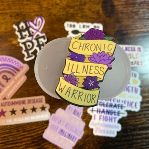 Autoimmune Disease Awareness Sticker Pack | Chronic Illness Stickers ...