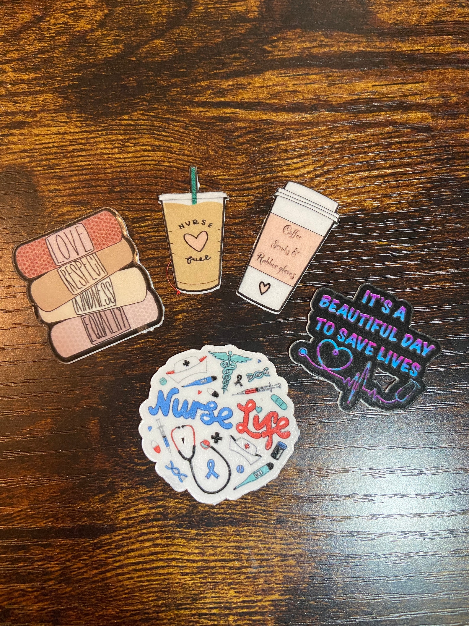 Nursing Student & Nurse Sticker Pack Holographic - Etsy