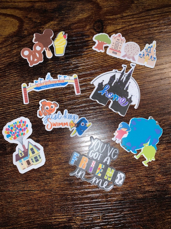 Disney/pixar Sticker Pack Hand Drawn Bundle Disney Pixar - Etsy