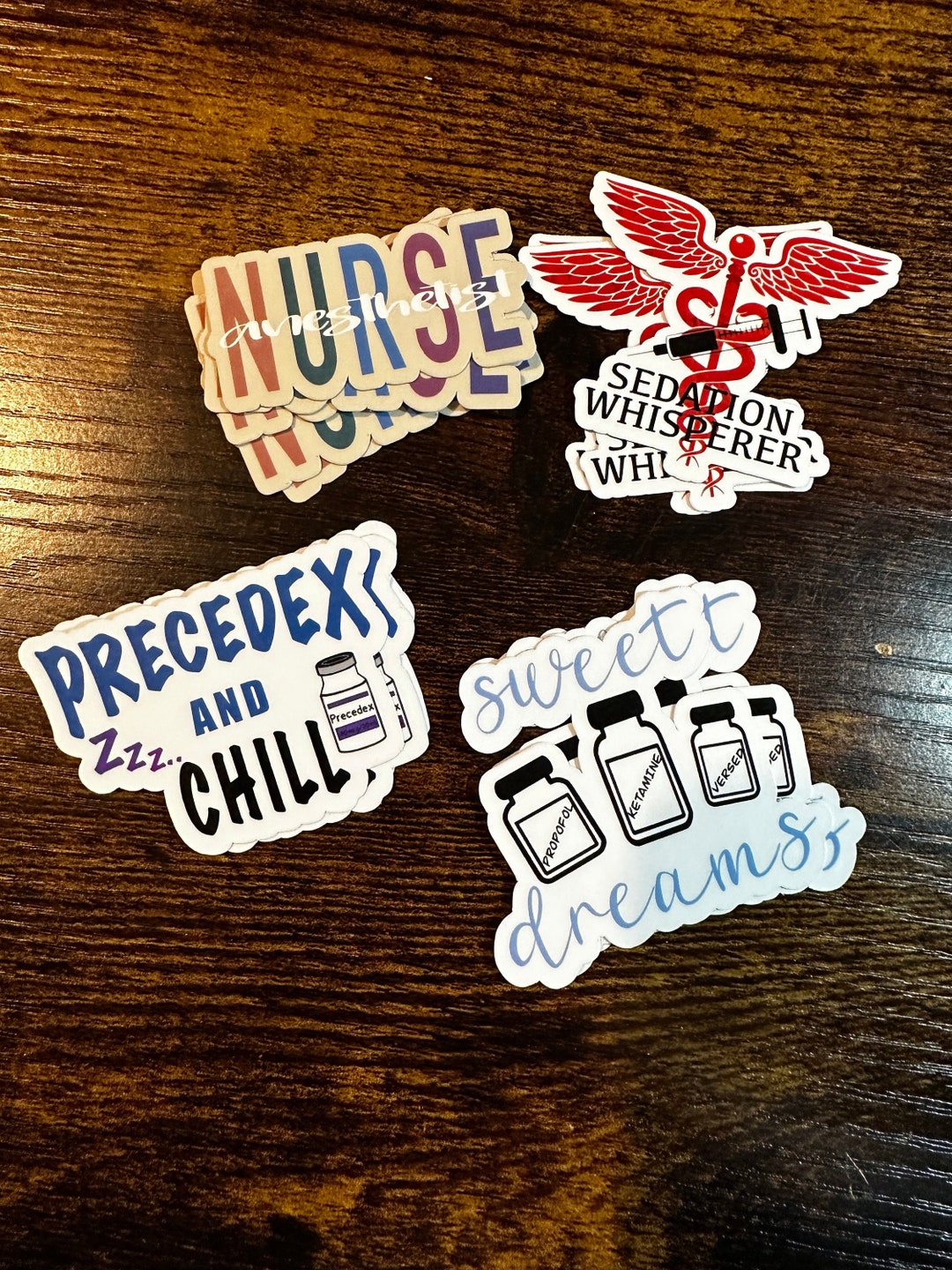 Anesthesia Nurse Sticker Pack | Anesthetist | NA CRNA | Sweet Dreams ...