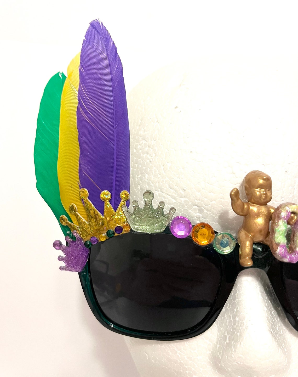 Mardi Gras King Cake Baby Sunglasses - Etsy