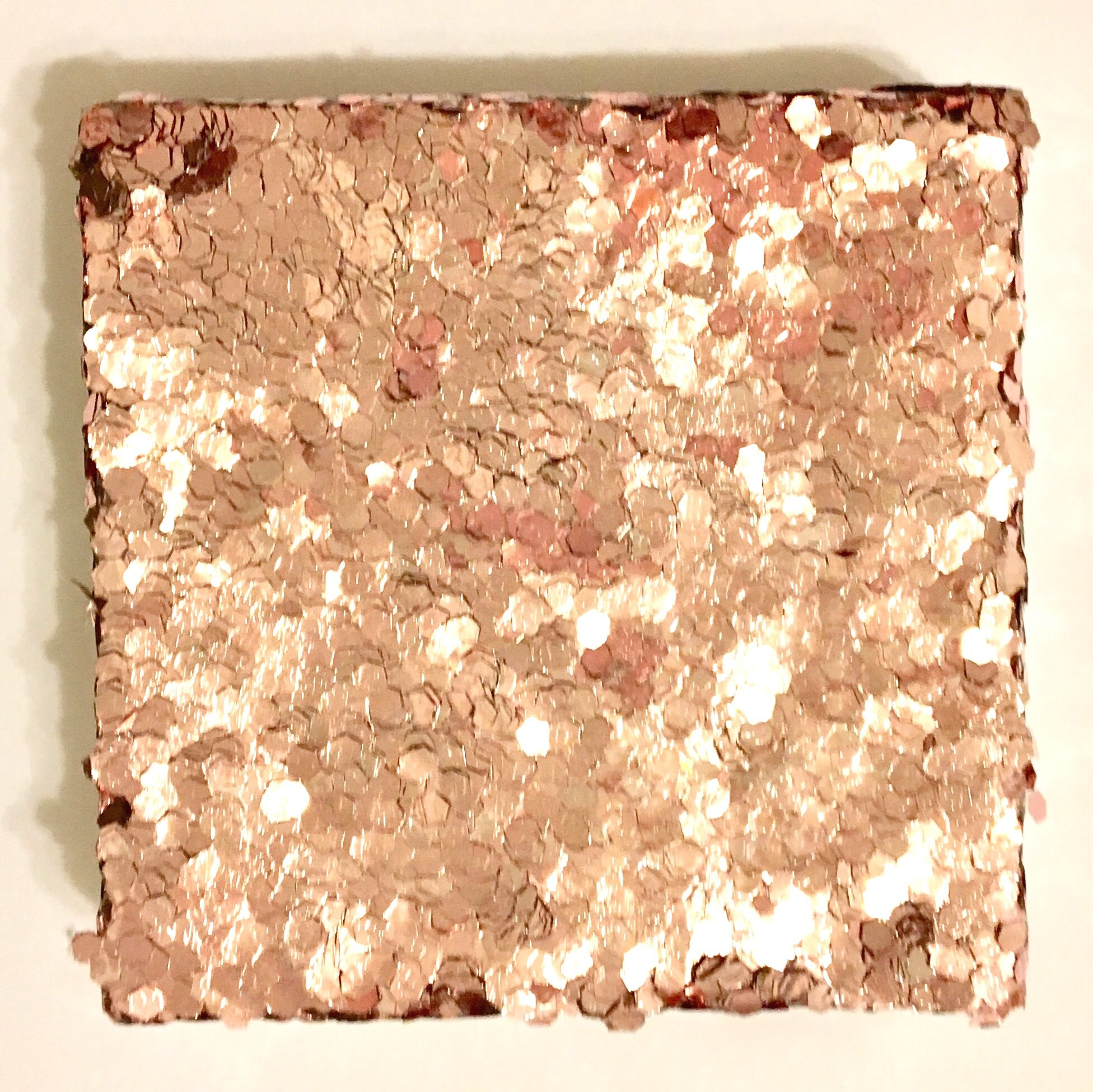 Rose Gold Sparkle Gift Box - Etsy