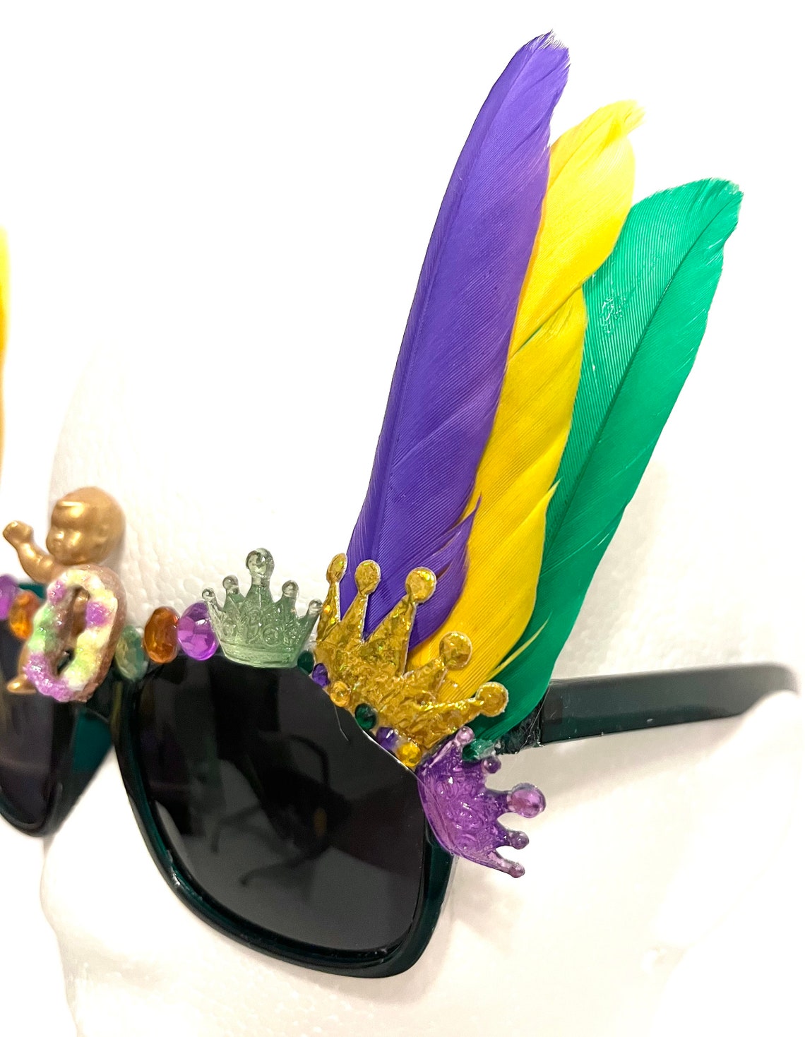 Mardi Gras King Cake Baby Sunglasses - Etsy