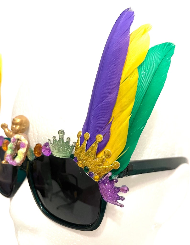 Mardi Gras King Cake Baby Sunglasses - Etsy