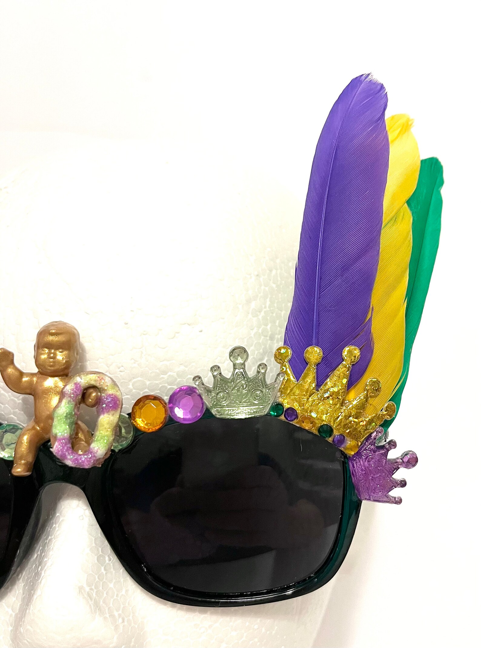 Mardi Gras King Cake Baby Sunglasses - Etsy