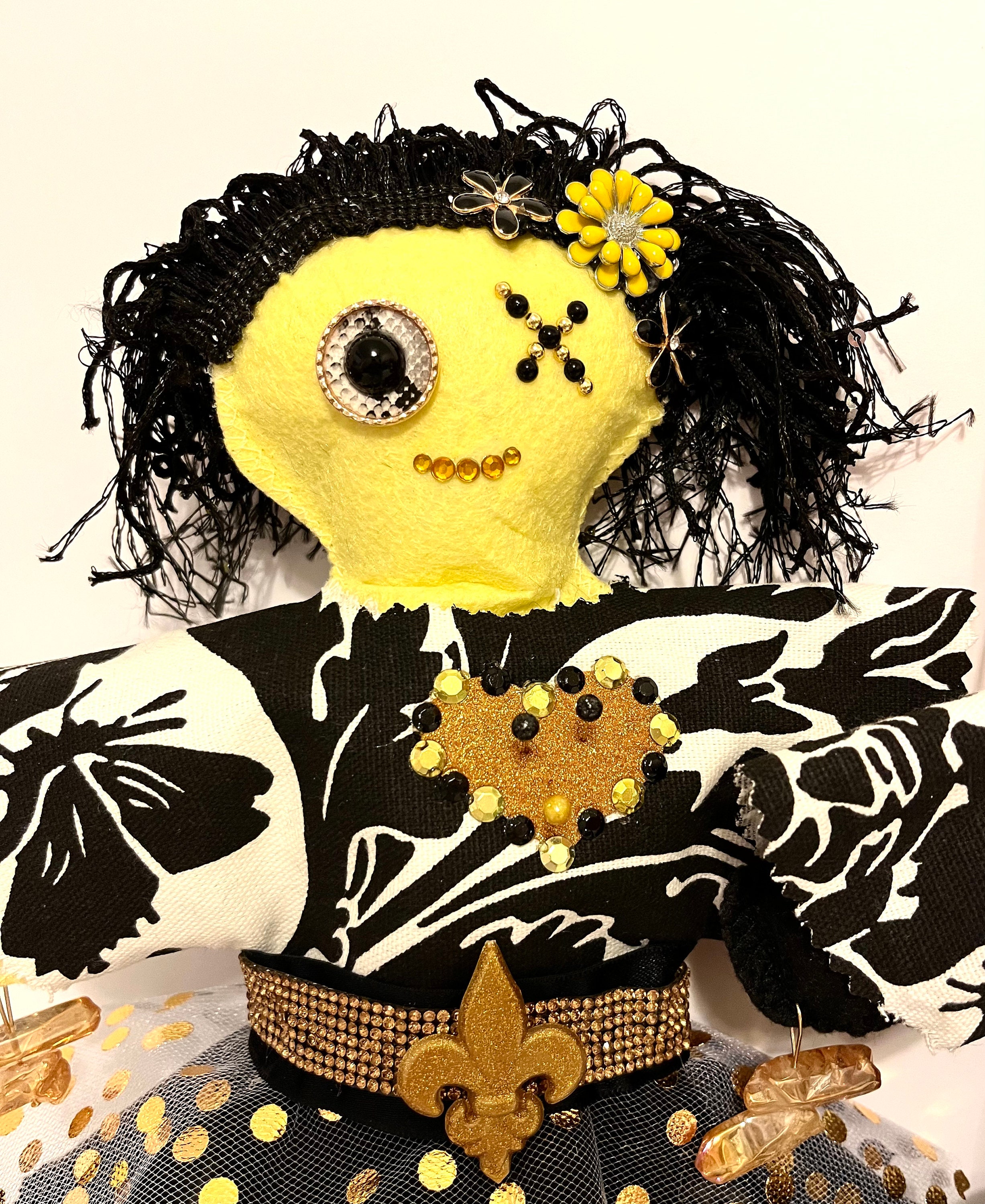 New Orleans Voodoo Frou Frou - NOLA Saints - Etsy