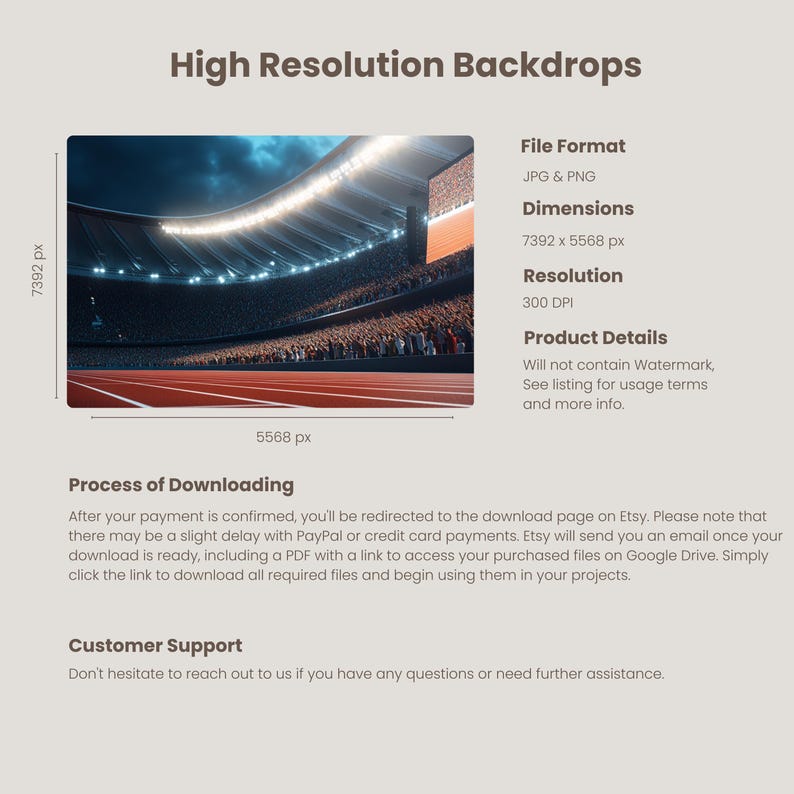60 Track and Field Photography Backdrop: Sports Event Portrait Banner ...