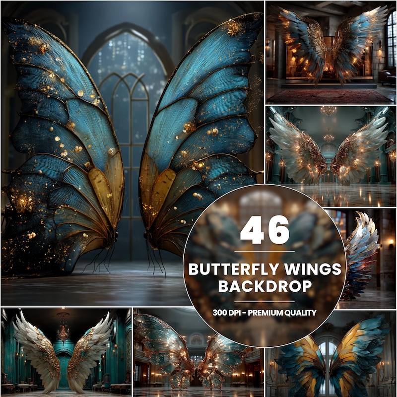 Butterfly Backdrop - Etsy