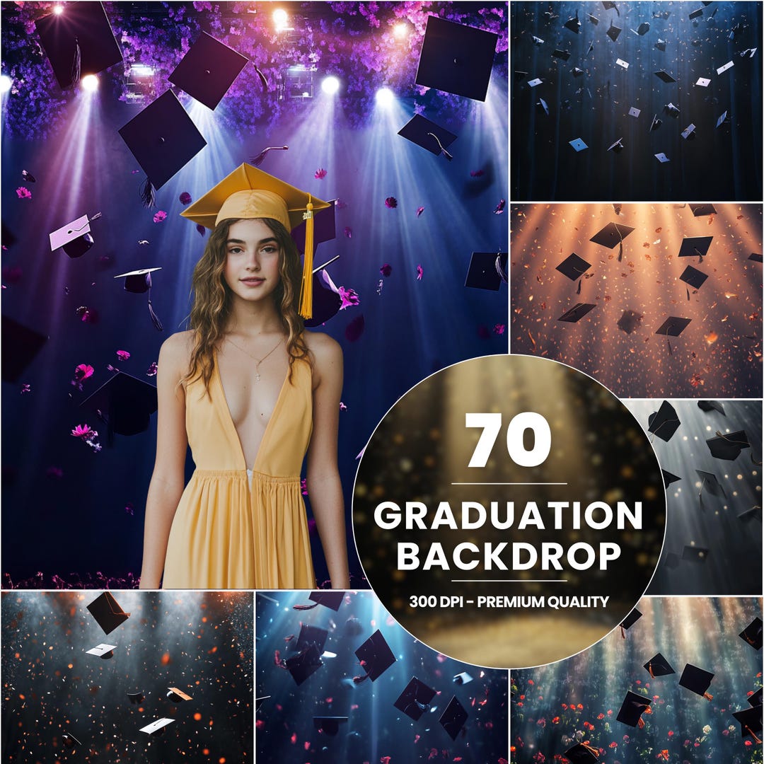 70 Graduation Photography Backdrops: Senior Portrait Backgrounds ...