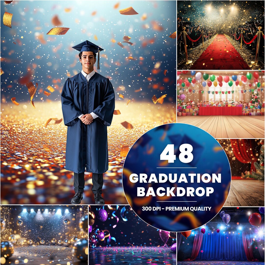 48 Graduation Photography Backdrops: Senior Portrait Backgrounds ...