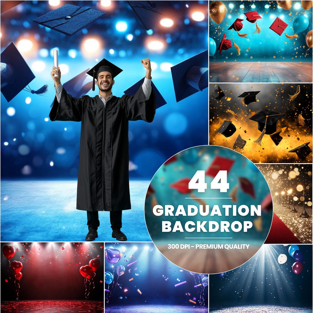 44 Graduation Photography Backdrops: Senior Portrait Backgrounds ...