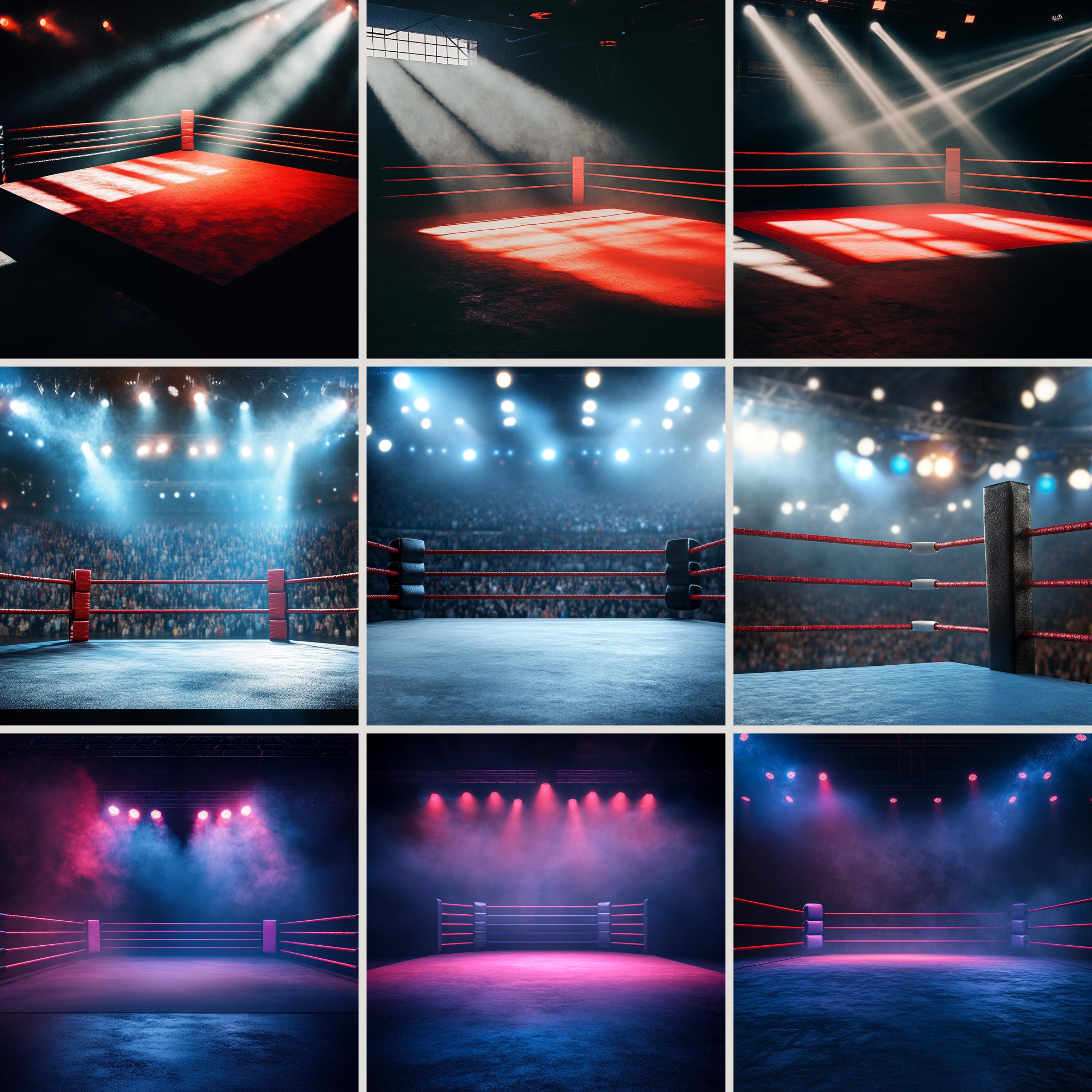 20 Boxing Backdrops Boxing Poster Backdrop Sport Digital Backdrop ...