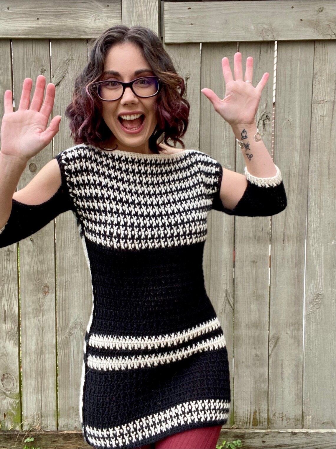 Solar Eclipse Dress Crochet Pattern Size Small Peek-a Boo | Etsy