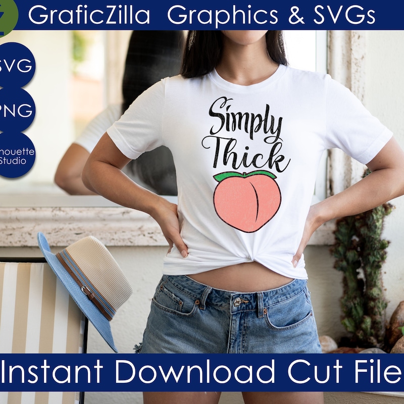 Simply Thick Svg - Etsy