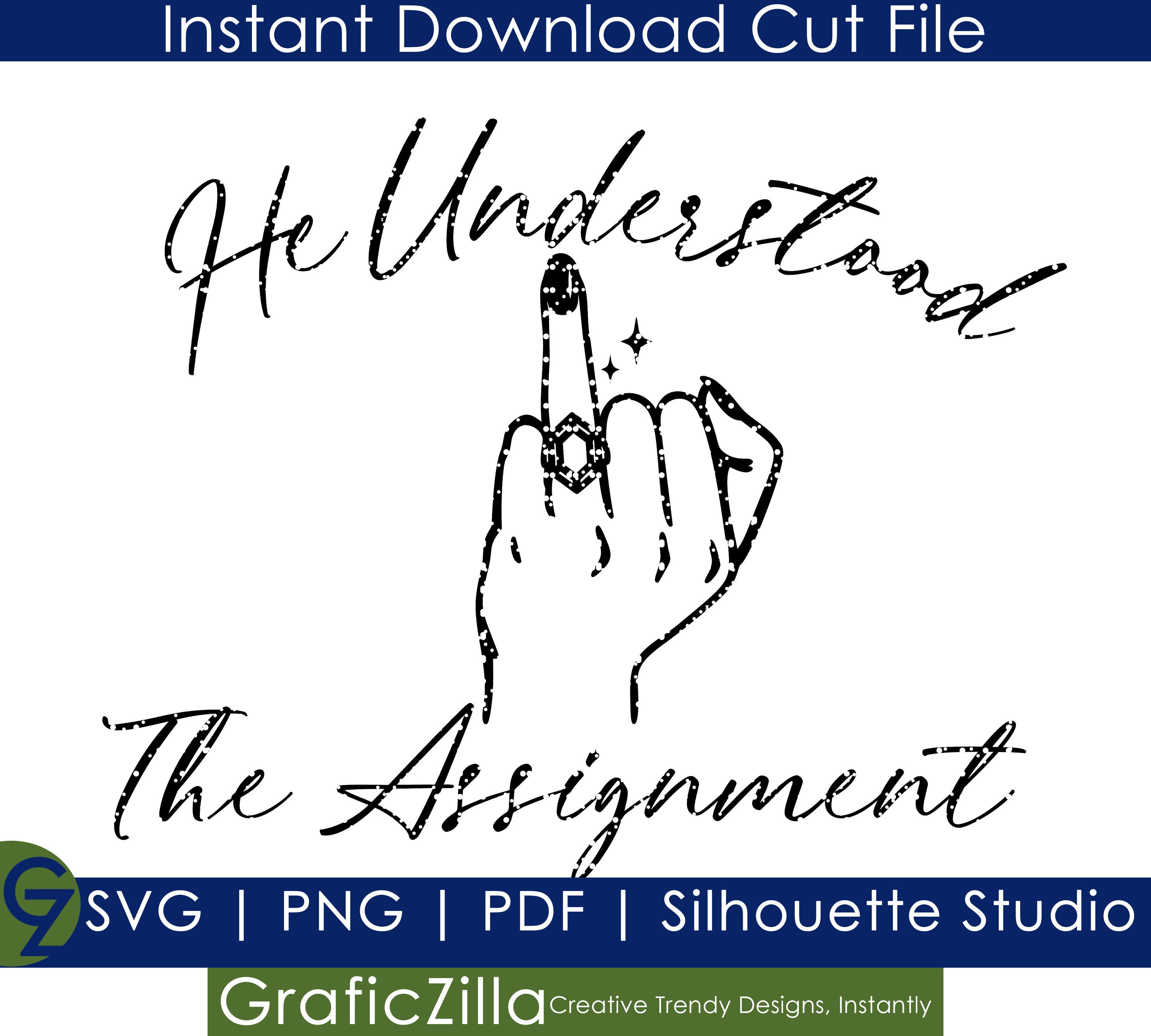 He Understood the Assignment SVG Ring Finger Svg Engaged - Etsy