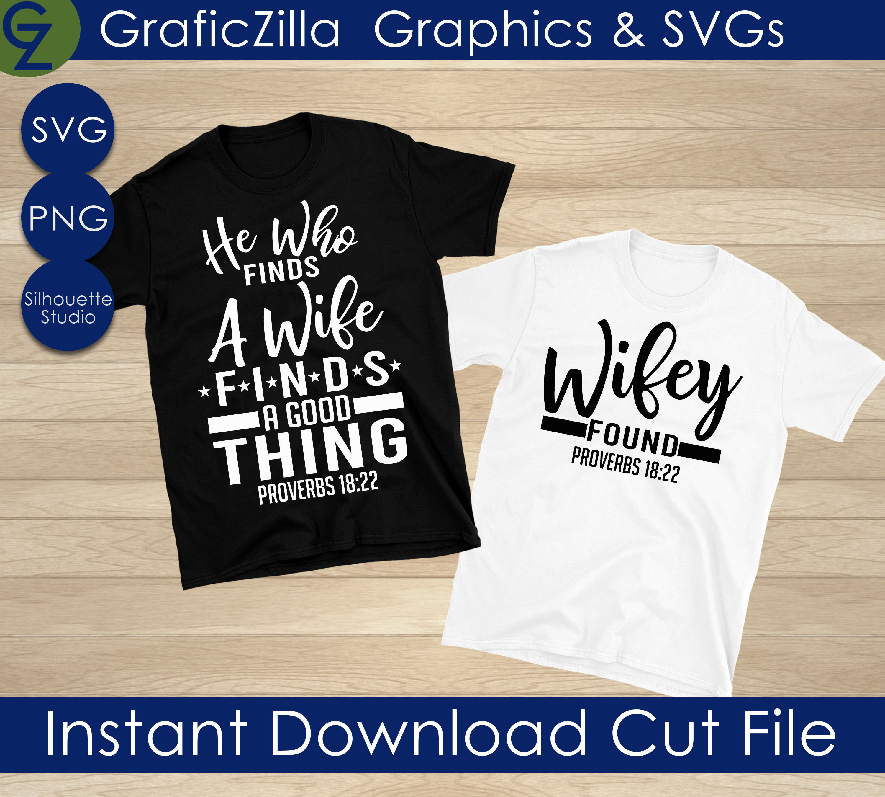 He Who Finds A Wife Finds A Good Thing Svg Husband and Wife | Etsy