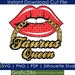 Taurus Queen SVG, Birthday Queen SVG, Lips Svg, Gold Chain Svg, Zodiac ...