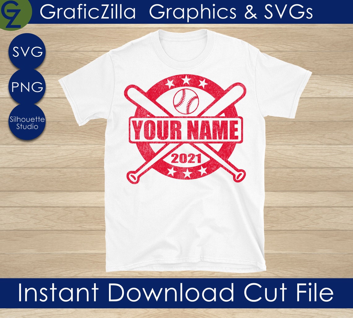 Baseball Svg Baseball Shirt SVG Customizable SVG Instant - Etsy