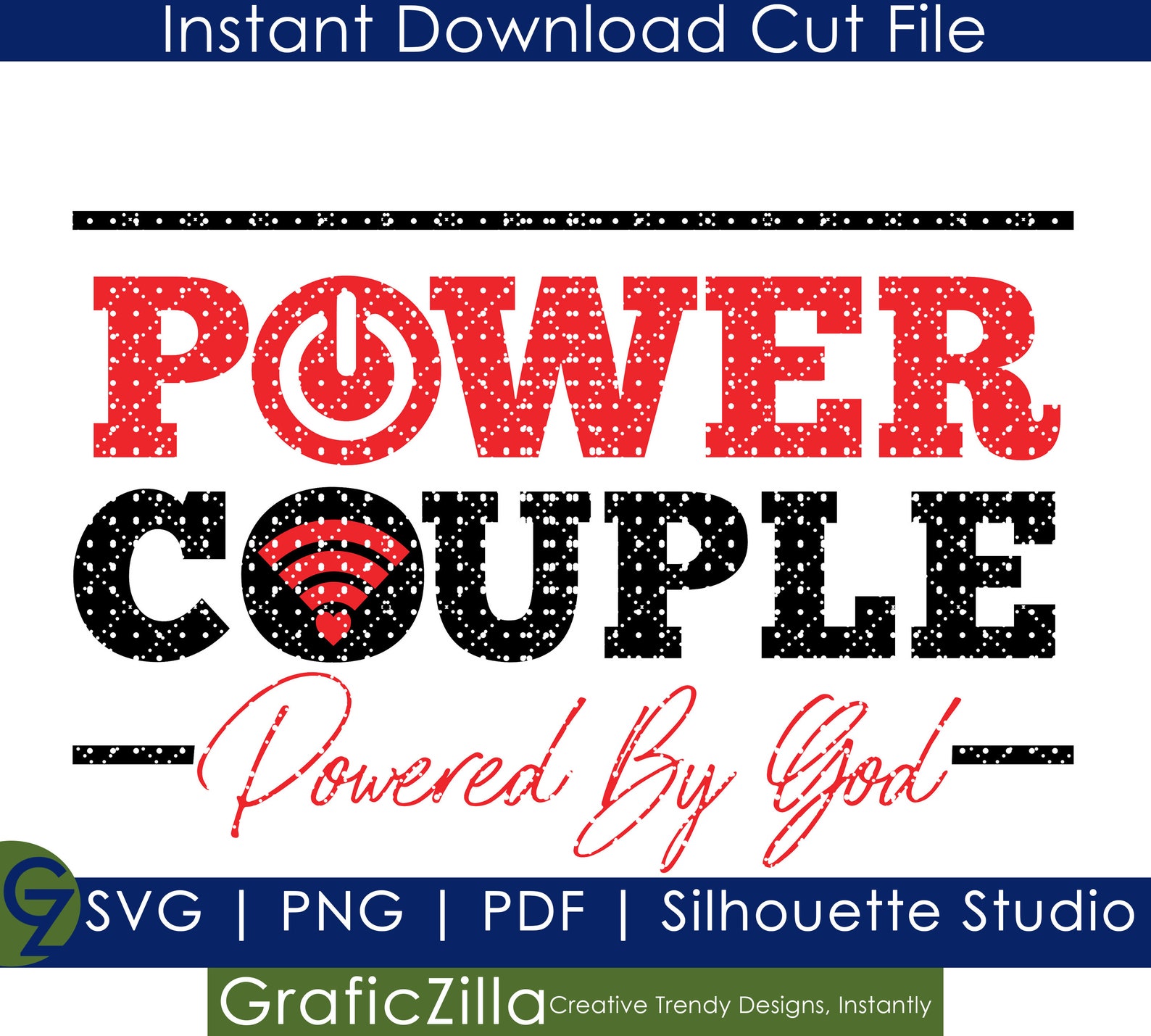 Power Couple SVG Hubby Wifey SVG Husband and Wife Svg PNG | Etsy