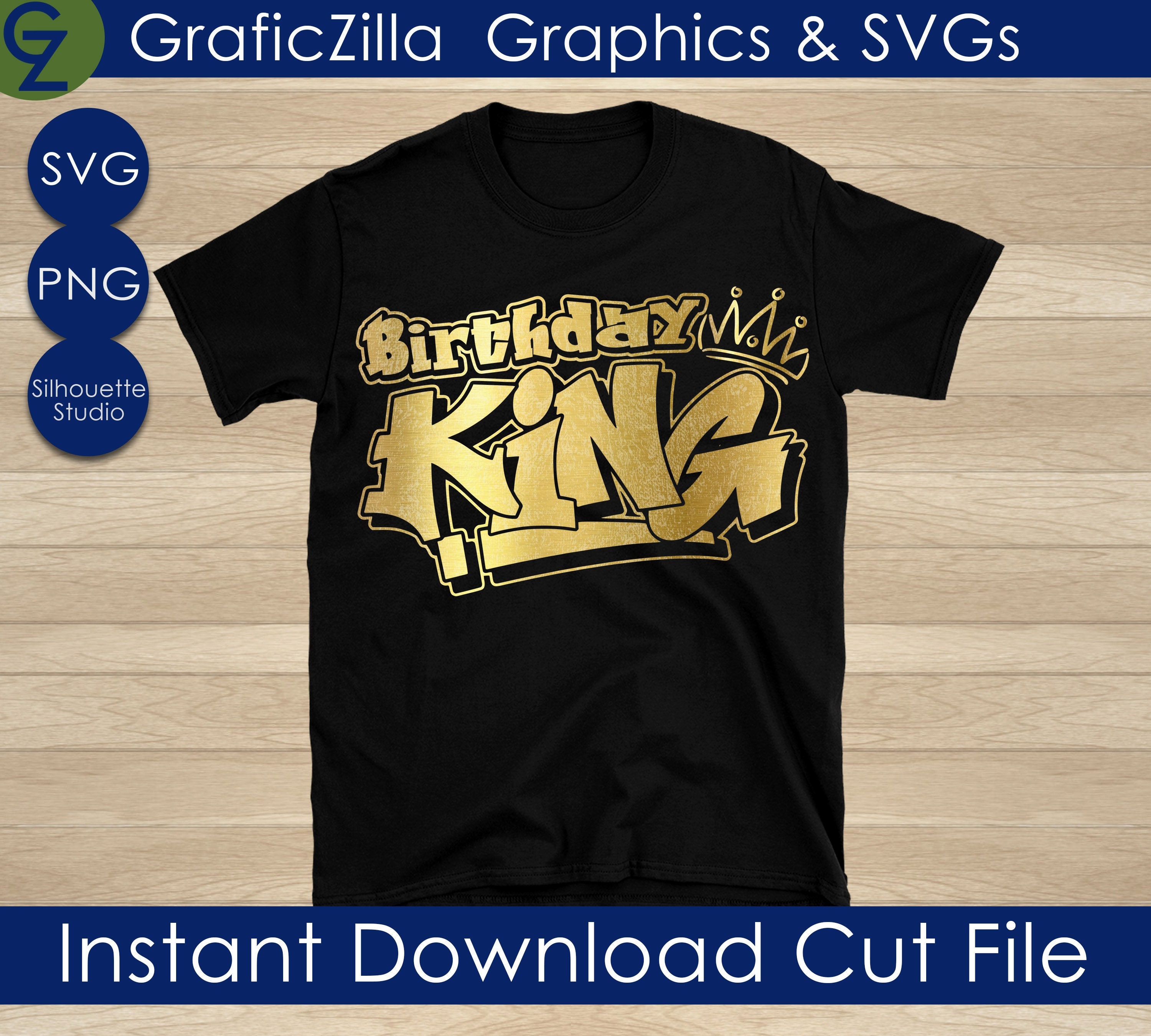 Birthday King SVG Birthday SVG Crown Svg Birthday Squad - Etsy