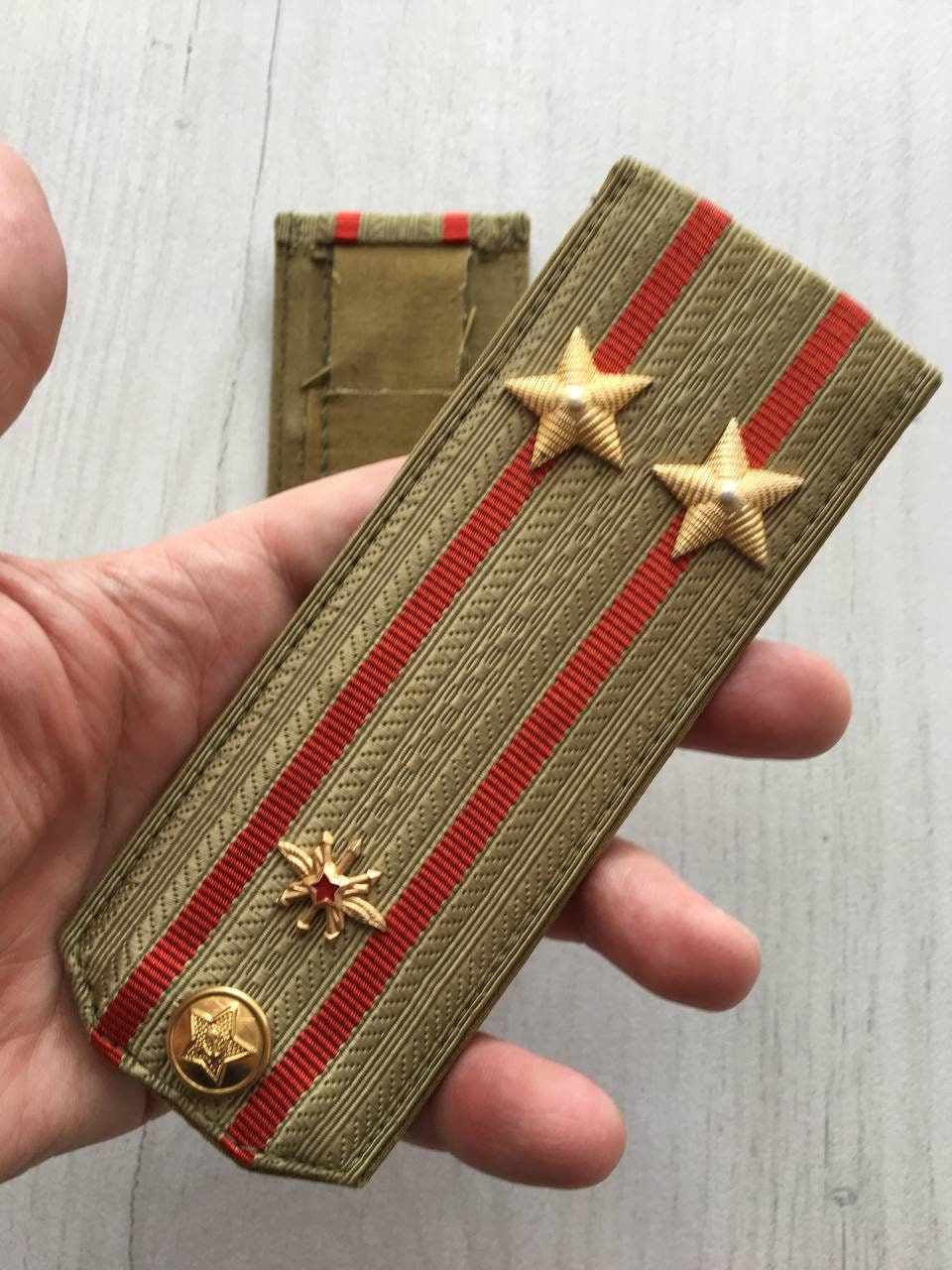 Vintage Soviet Military Shoulder Straps.the Shoulder Straps of - Etsy